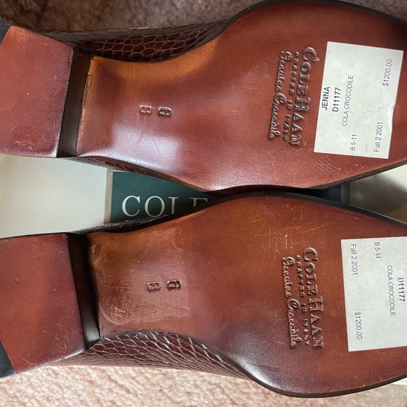 Cole Haan | Shoes | Cole Hahn Genuine Crocodile Loafers 6b | Poshmark